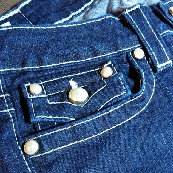 True Religion | Jeans | True Religion Billy Pearl Button Jeans Silver ...